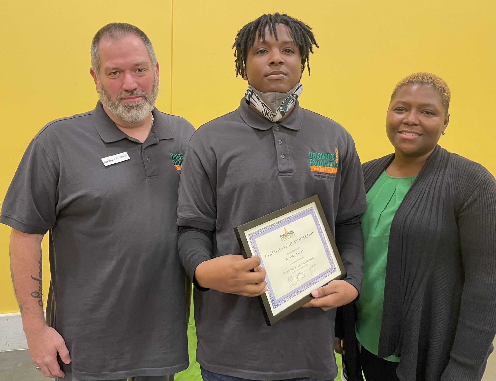 L.O.G.I.C. alumnus spotlight: Nyaire Lolly : Food Bank of Delaware