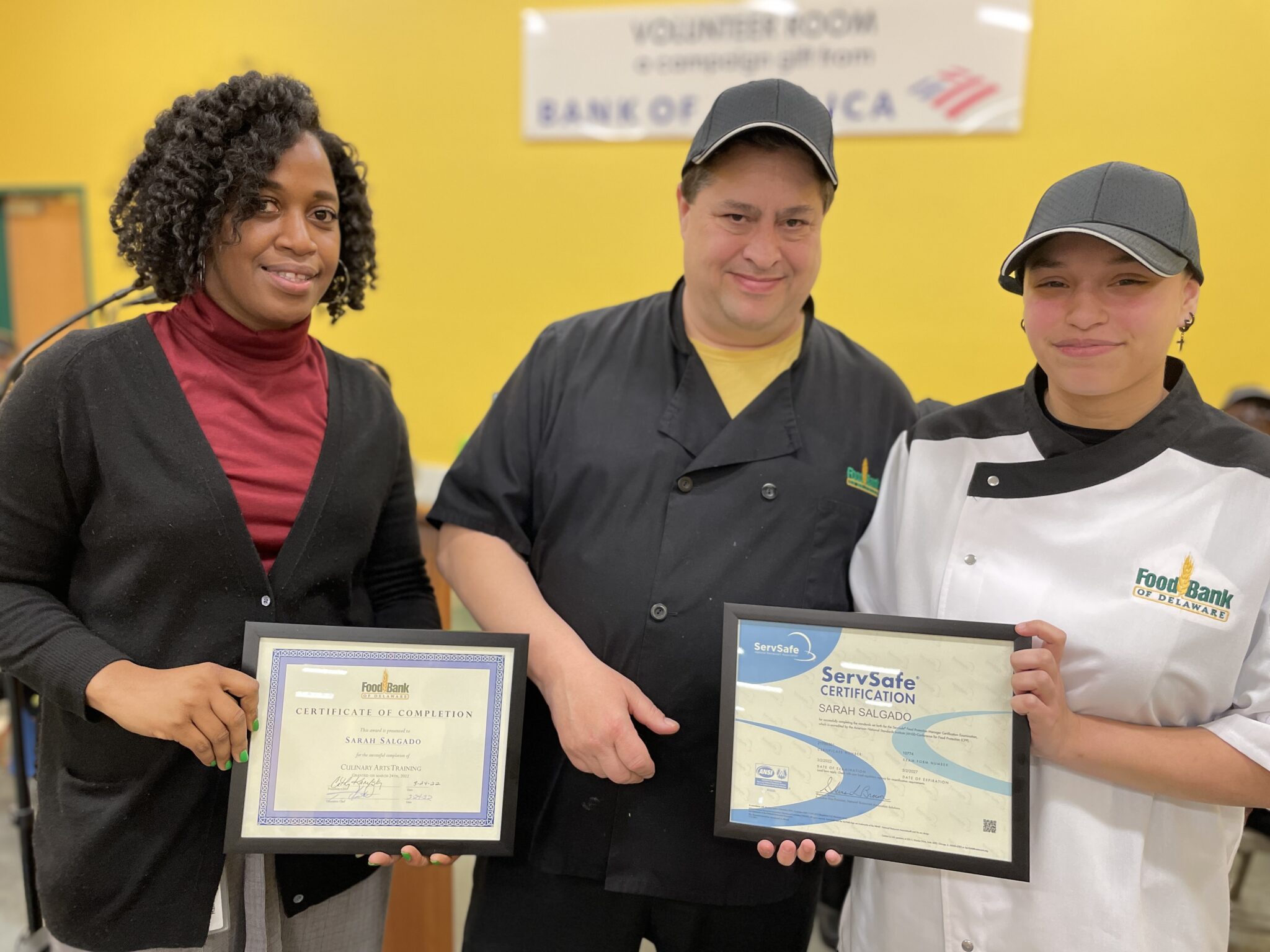 Eight students start new careers in the culinary field : Food Bank of ...