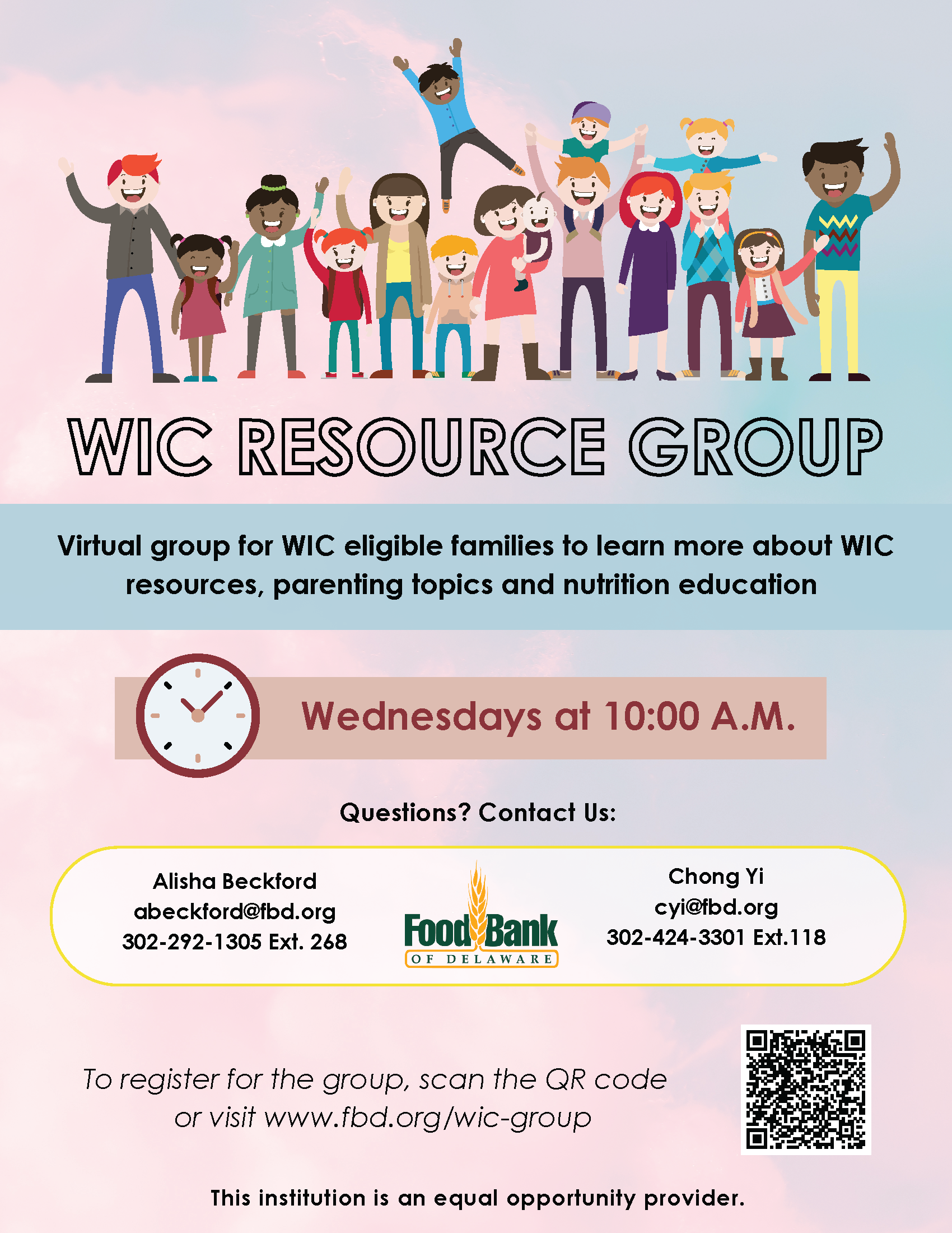 WIC Resource Group : Food Bank of Delaware