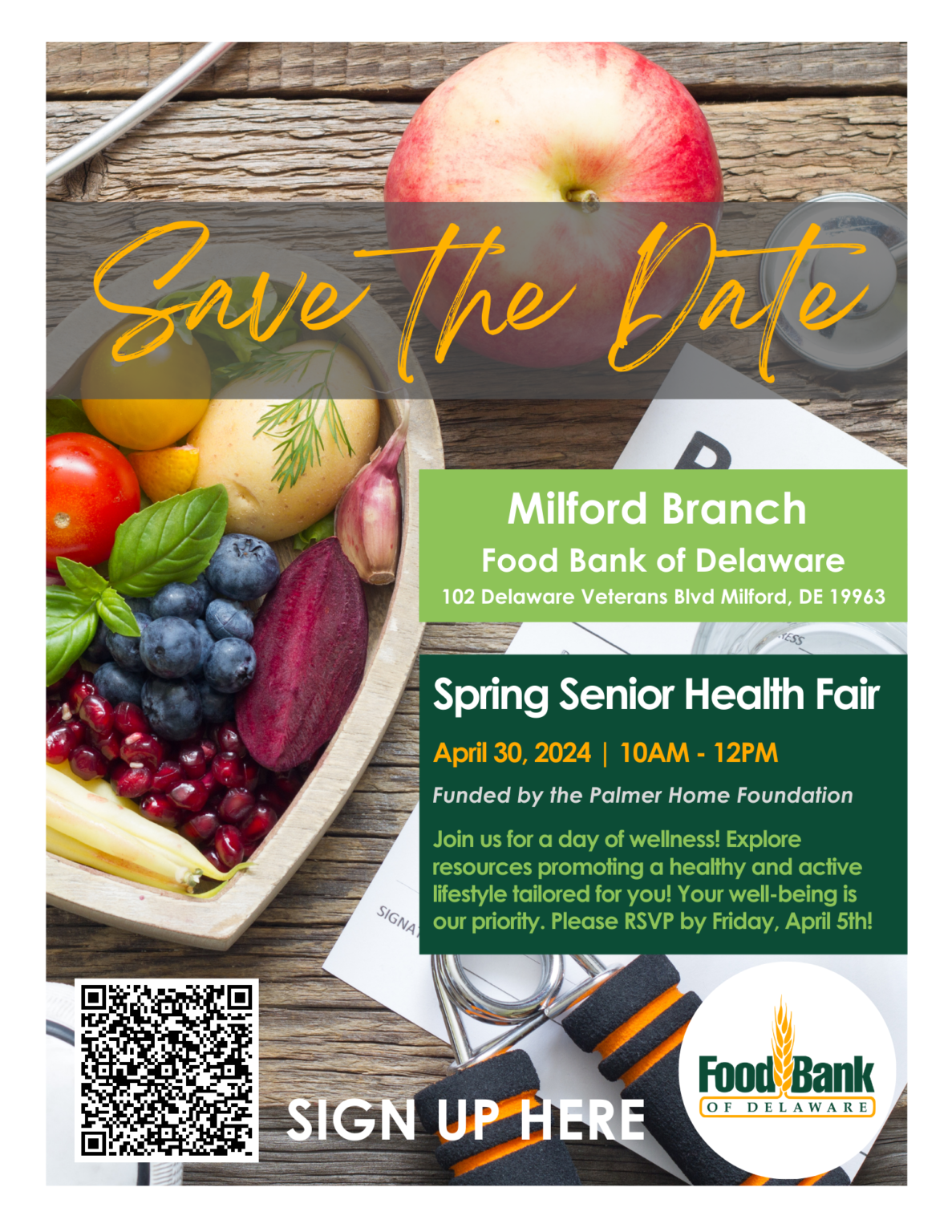 Senior Health Fair : Food Bank of Delaware
